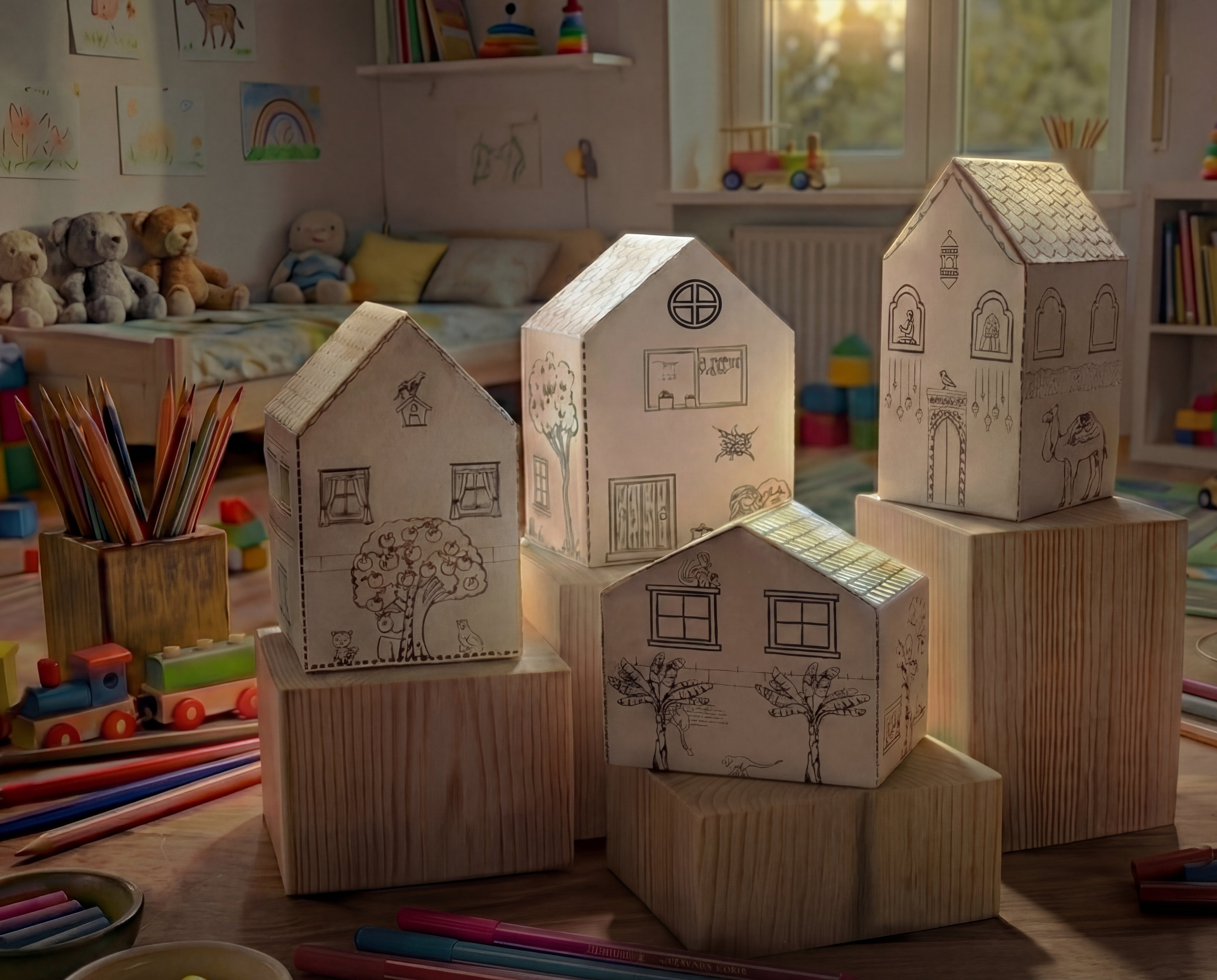 House Paper Craft – HappyHandscrafts.com